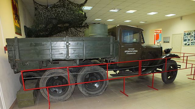 GAZ AAA medium 6x6 2 ton truck (1936)
