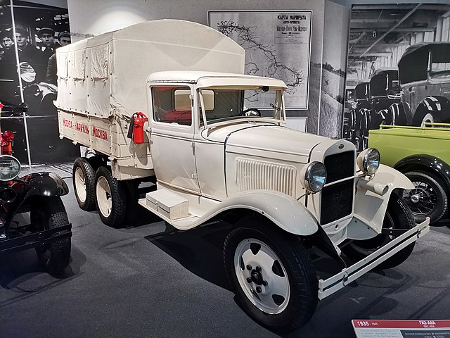 GAZ AAA medium 6x6 2 ton truck (1936)
